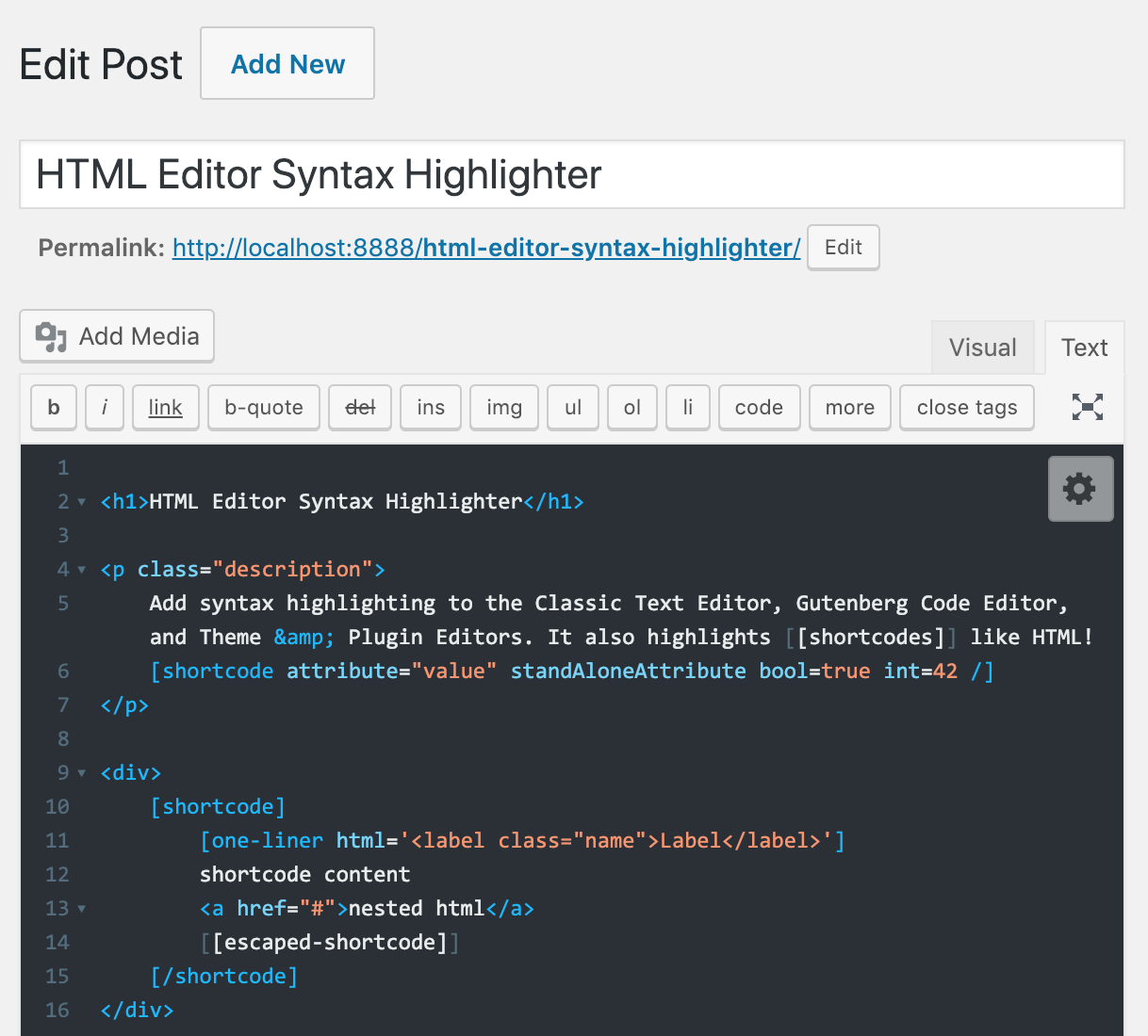 Plugin Syntax Highlighter Wordpress - Pram Eko